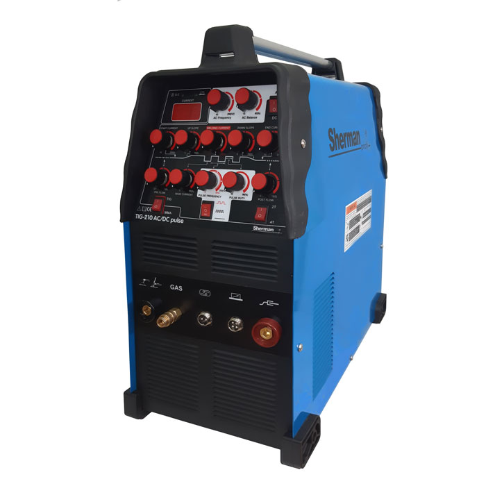 Spawarka inwertorowa TIG 210 AC/DC pulse - Tecweld